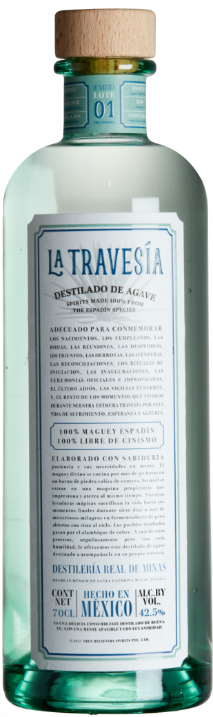 RBE Drinks - La Travesia Maguey Espadin